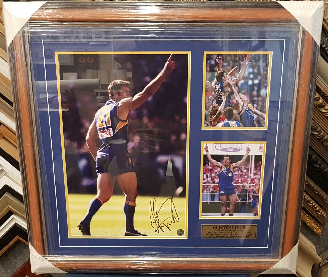 QUINTEN LYNCH 2006 GRAND FINAL SIGNED COLLAGE – Heroes Framing ...