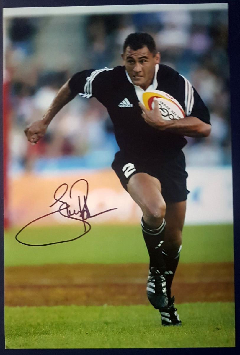 ERIC RUSH ALL BLACKS 12X18" SIGNED PHOTO WITH COA – Heroes Framing ...